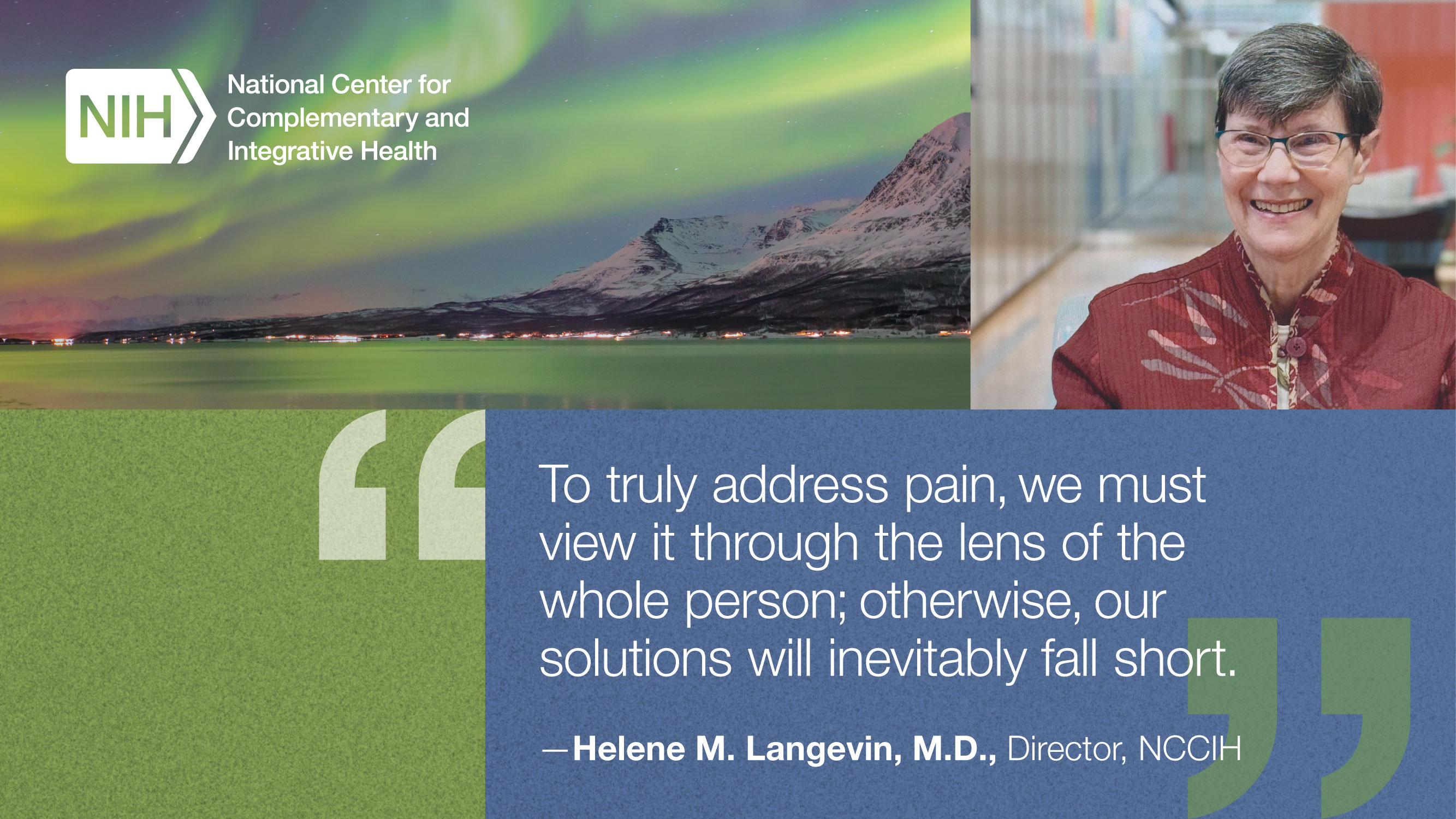 The Promise of Applying a Whole Person Framework to Pain | NCCIH