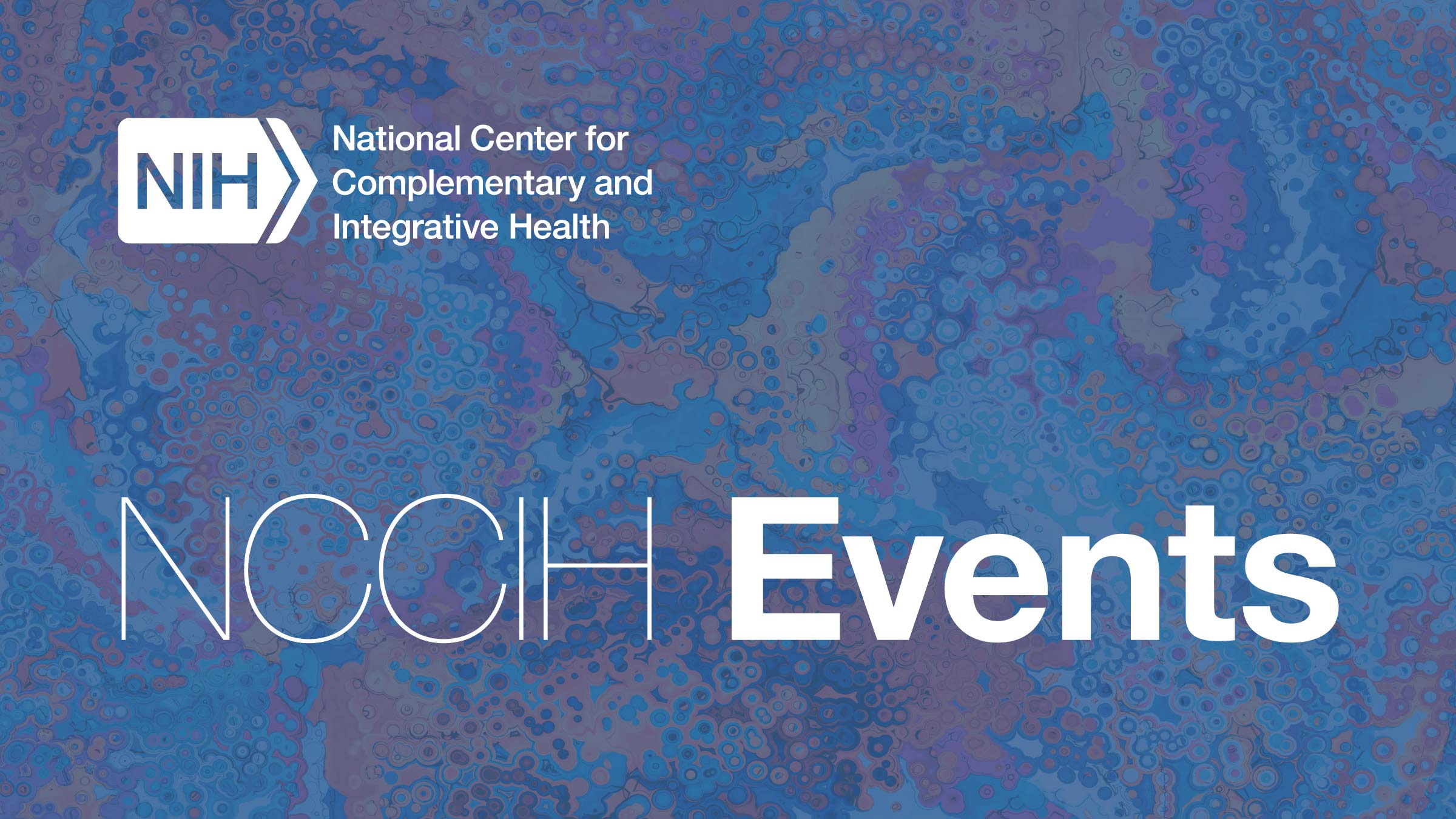 Events | NCCIH