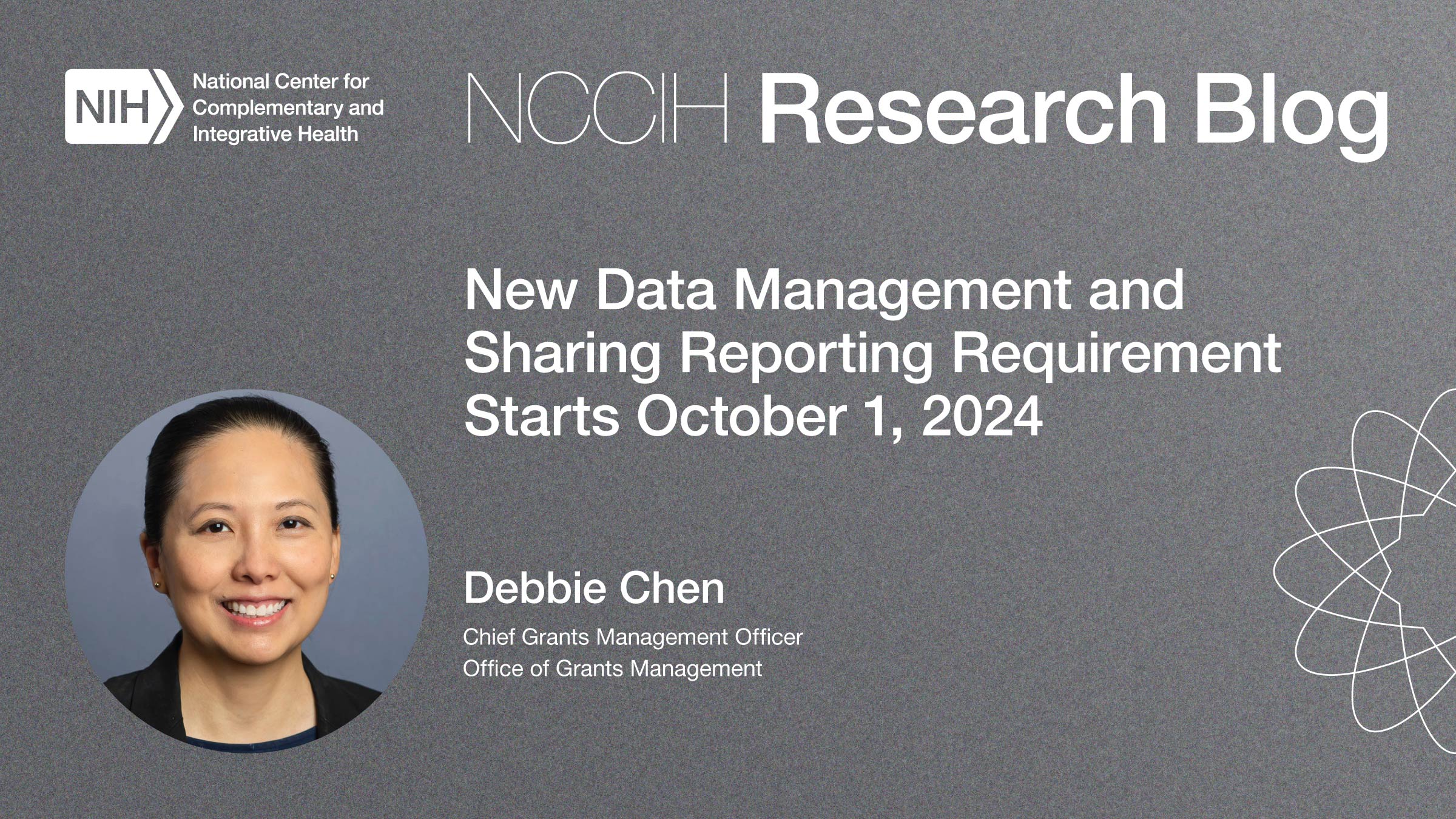 New Data Management and Sharing Reporting Requirement Starts October 1 ...