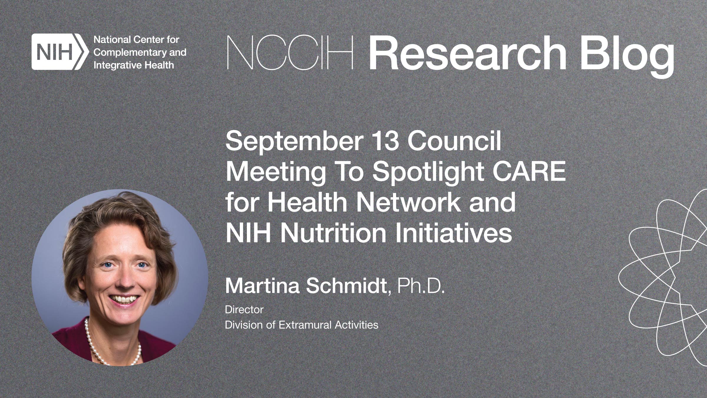 September 13 Council Meeting To Spotlight CARE for Health Network and NIH Nutrition Initiatives ...