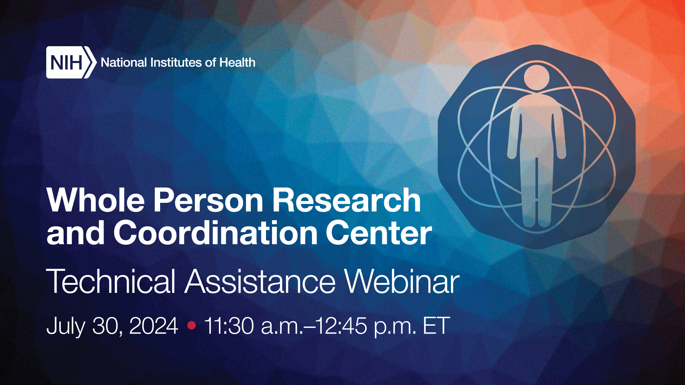 Technical Assistance Webinar: Whole Person Research and Coordination Center (Whole Person RCC ...